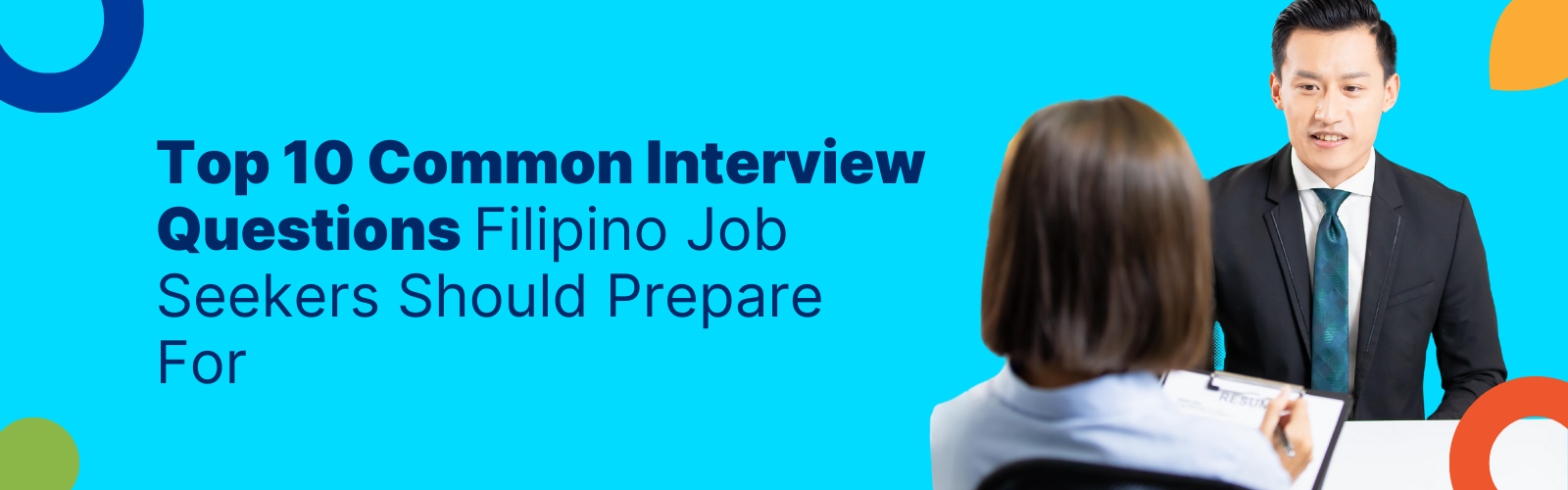 Top 10 Common Interview Questions Filipino Job Seekers Should Prepare For